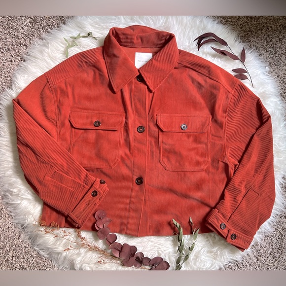 Avec Les Filles | Jackets & Coats | Avec Les Filles Burnt Orange Rust ...